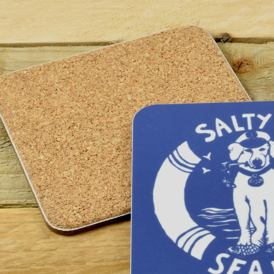 Salty Old Sea Dog Coaster - Port & Lemon Salty Old Sea Dog Coaster - Port & Lemon